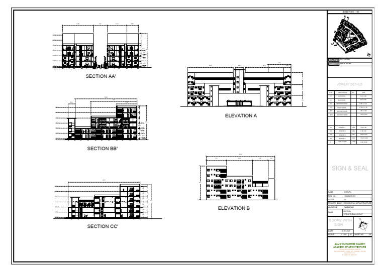 Section, Elevation | PDF
