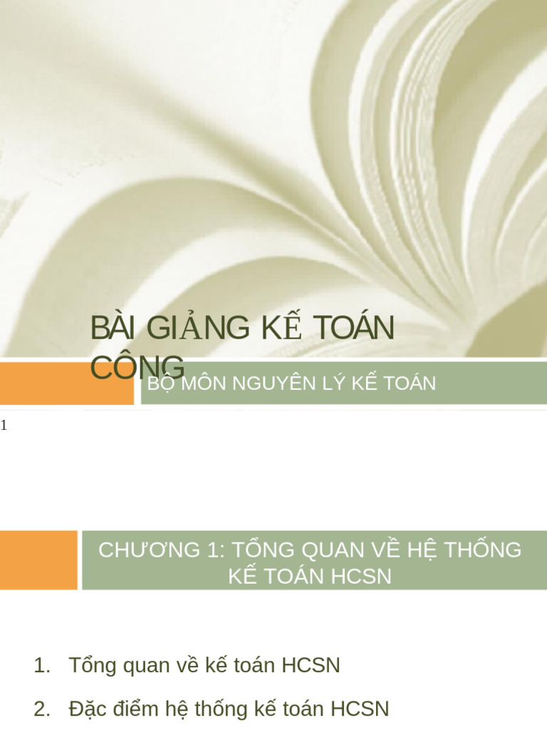 Chương 1 - T NG Quan KTHCSN | PDF