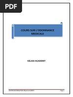 Rédaction D'une Ordonnance | PDF | Ordonnance médicale | Dentiste