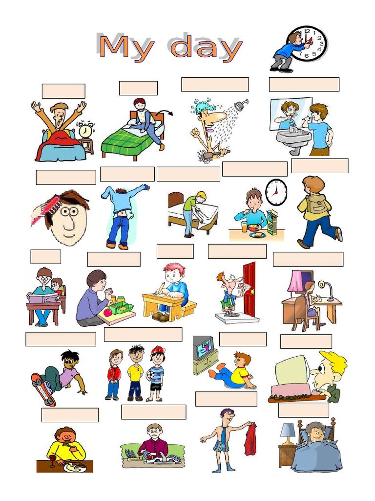 My - Day - Gap Fill | PDF