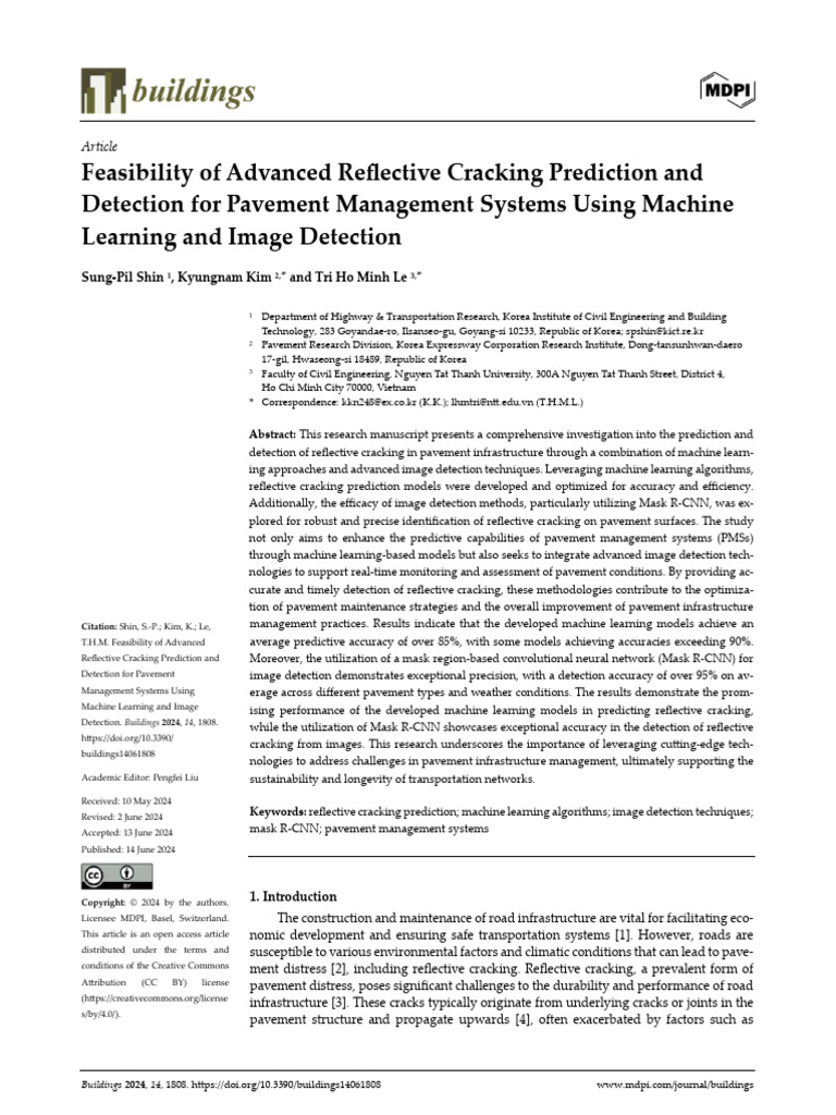 Feasibility of Advanced Reflective Cracking Predic | PDF | Regression ...