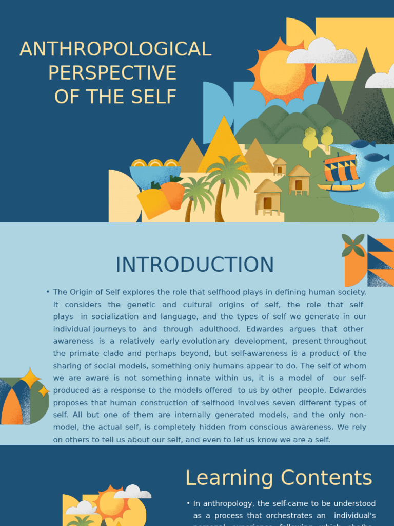 Anthropological Perspective of The Self | PDF | Identity (Social ...