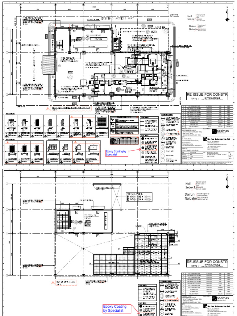 PTSM-Beading Plant - Floor Plan & GMP Room Beading P3_2024-02-27 | PDF ...