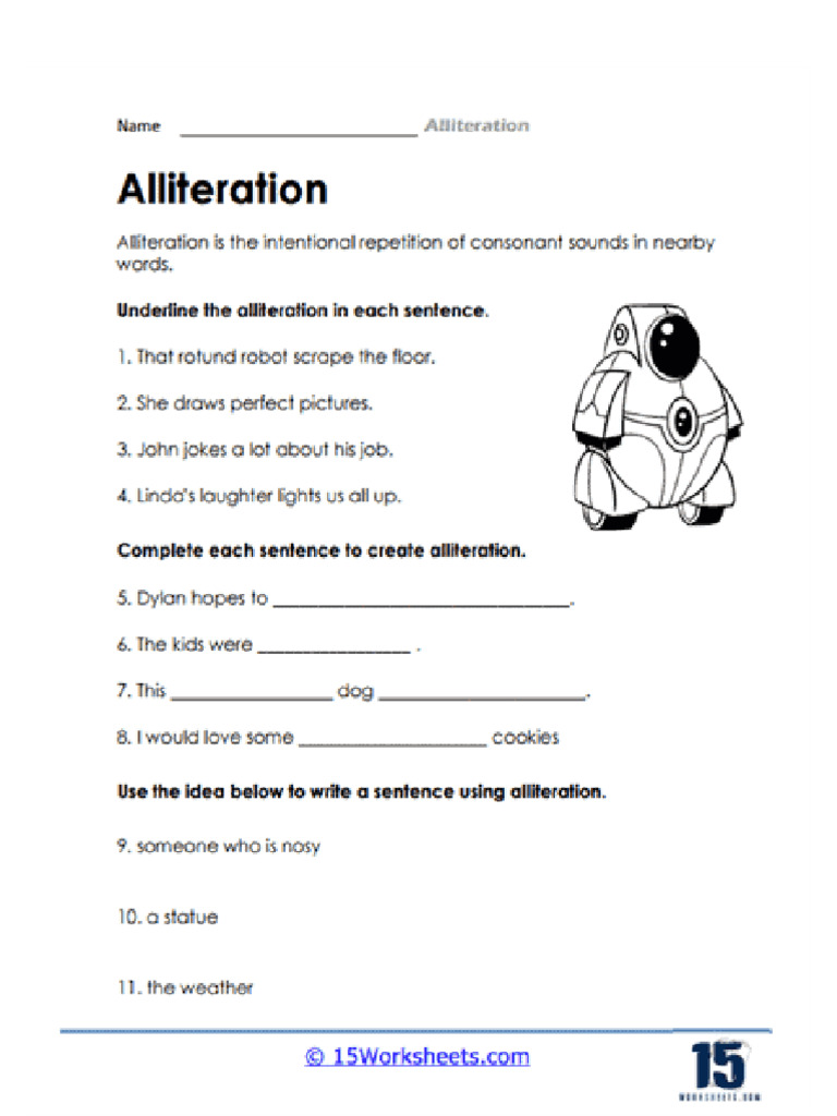 Alliteration | PDF
