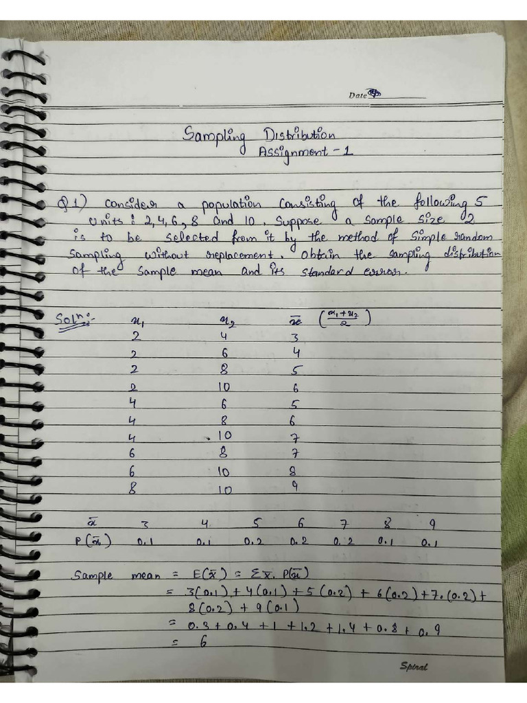 statistics-ASSIGNMENT 1 | PDF