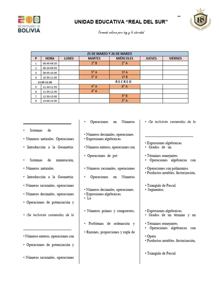Rol de Olimpiadas Matematicas 2025 | PDF | Geometría | Funciones ...