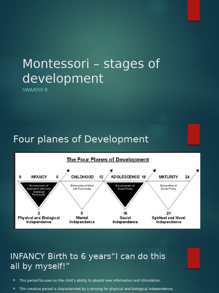 Montessori Stages of Child Development | PDF