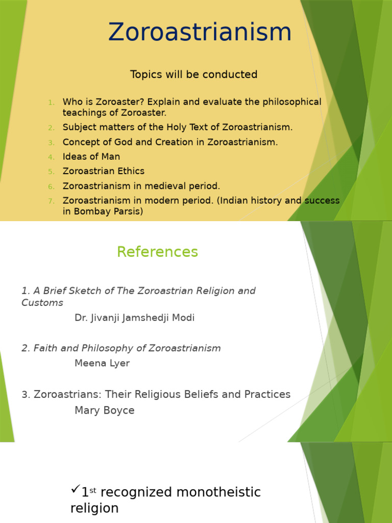 Zoroaster and His Mission | PDF | Zoroastrianism | Religious Belief And ...