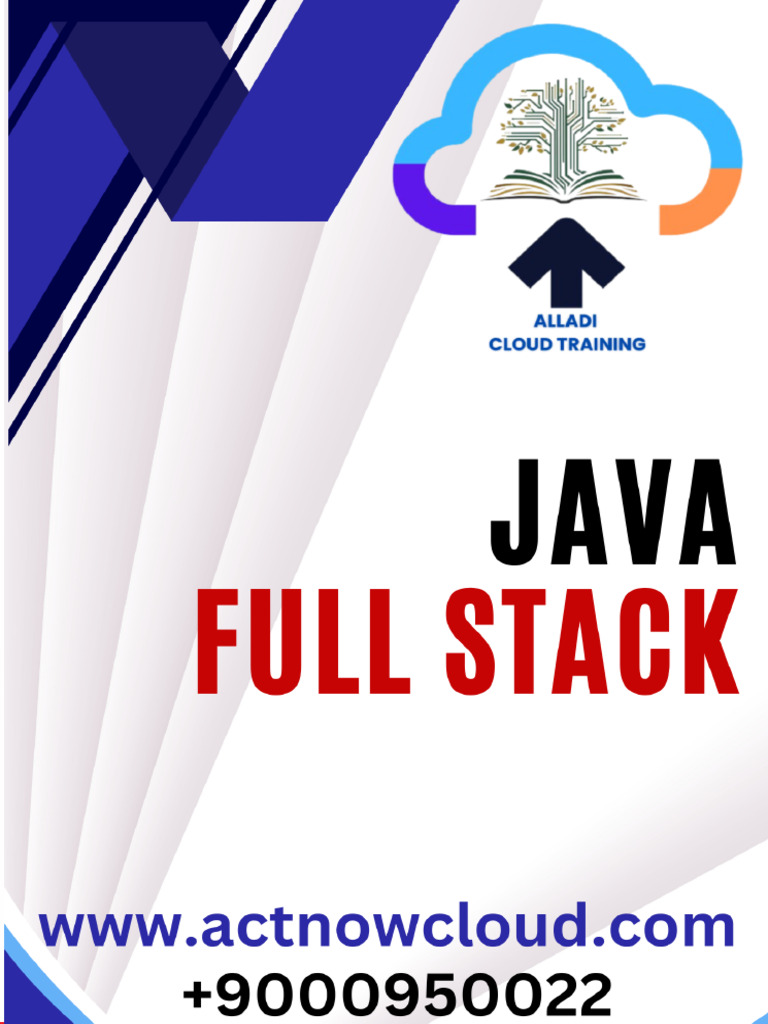 Java Full Stack Act Curriculum | PDF