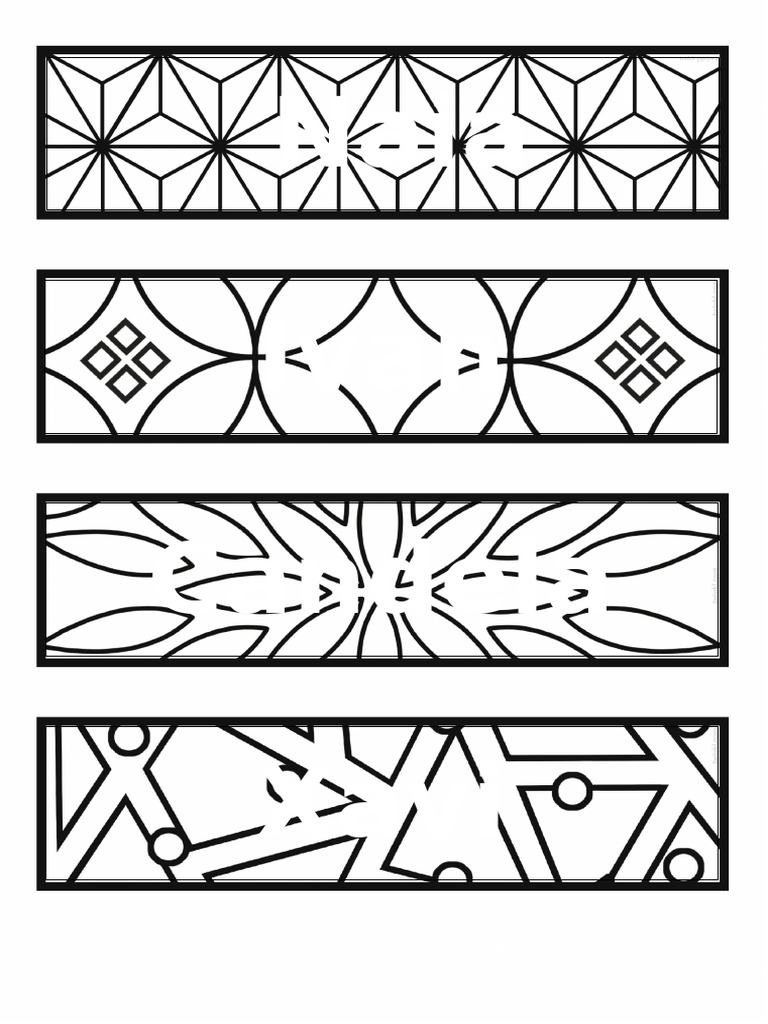 Name Colouring Bookmark Editable - Ver - 24 25 | PDF