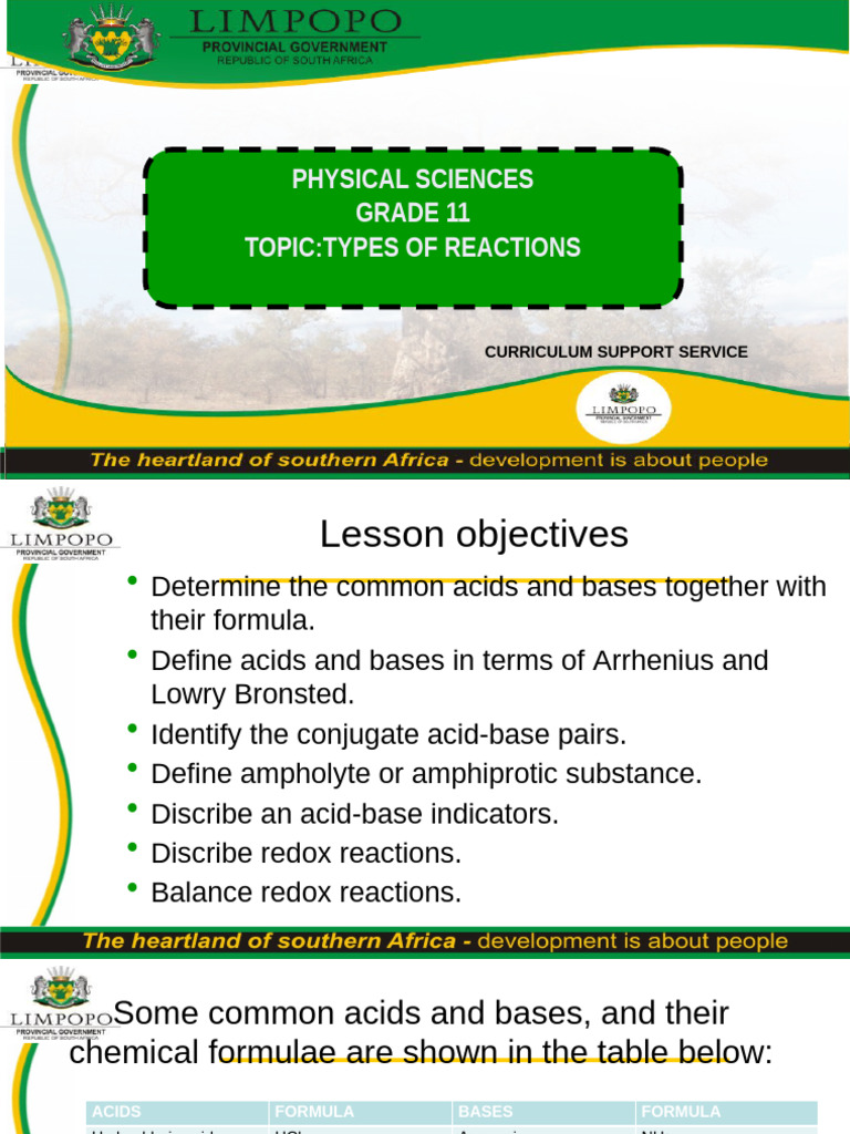 Understanding Acids, Bases, and Reactions | PDF | Acid | Redox