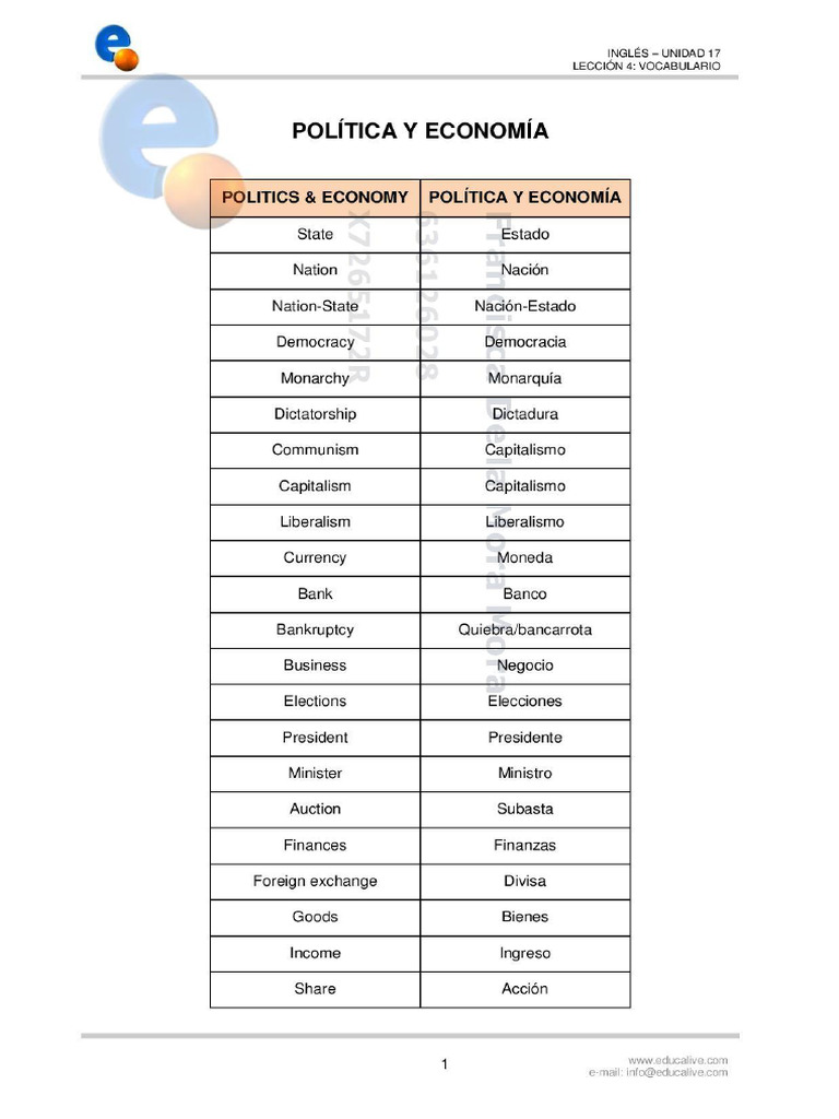 Leccion 4 Vocabulario-1 | PDF