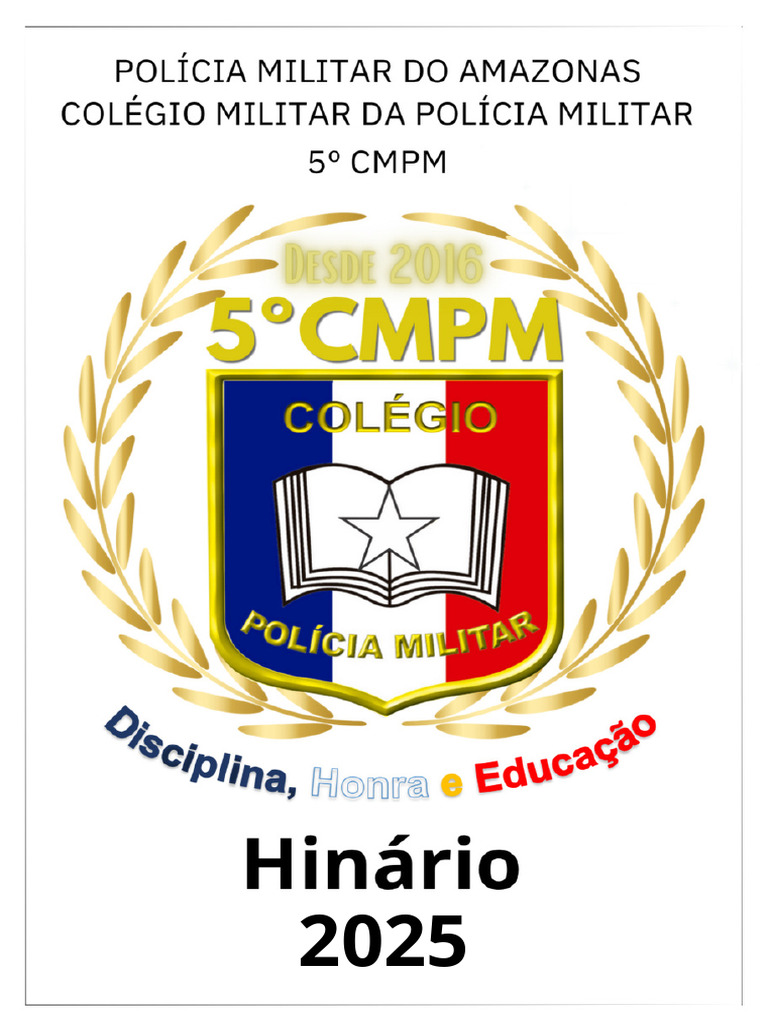 Hinário 5º CMPM 2025 | PDF | Brasil | Amor