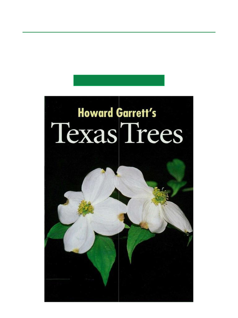 Texas Trees Identification Guide | PDF
