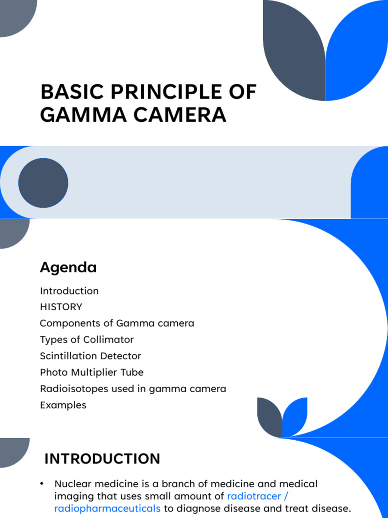 Basic Principle of Gamma Camera 1738174818 | PDF | Nuclear Medicine ...