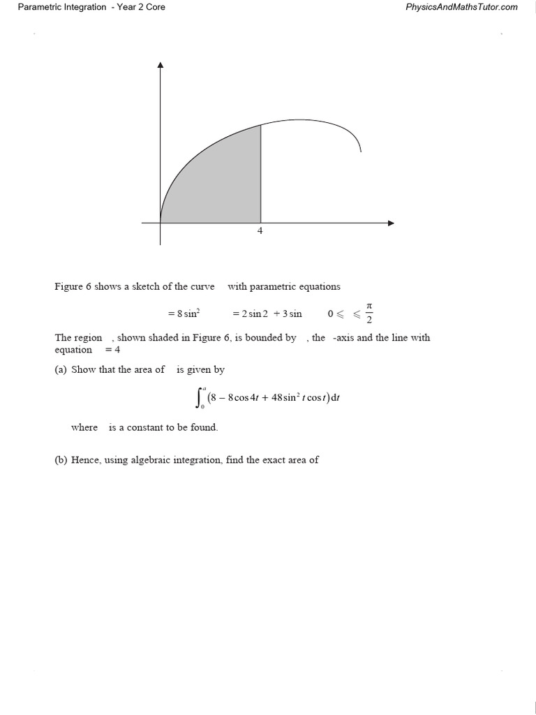 Parametric Integration QP | PDF | Mathematics | Mathematical Objects