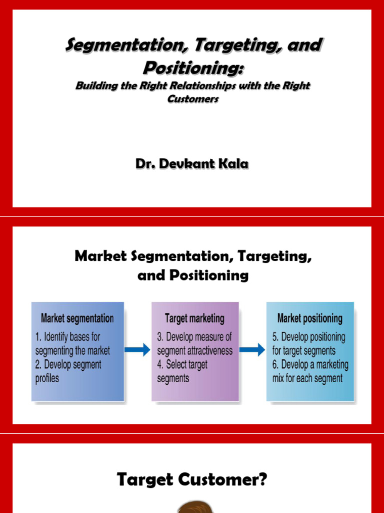 CBMR - 5 - Market Segmentation | PDF | Market Segmentation | Marketing