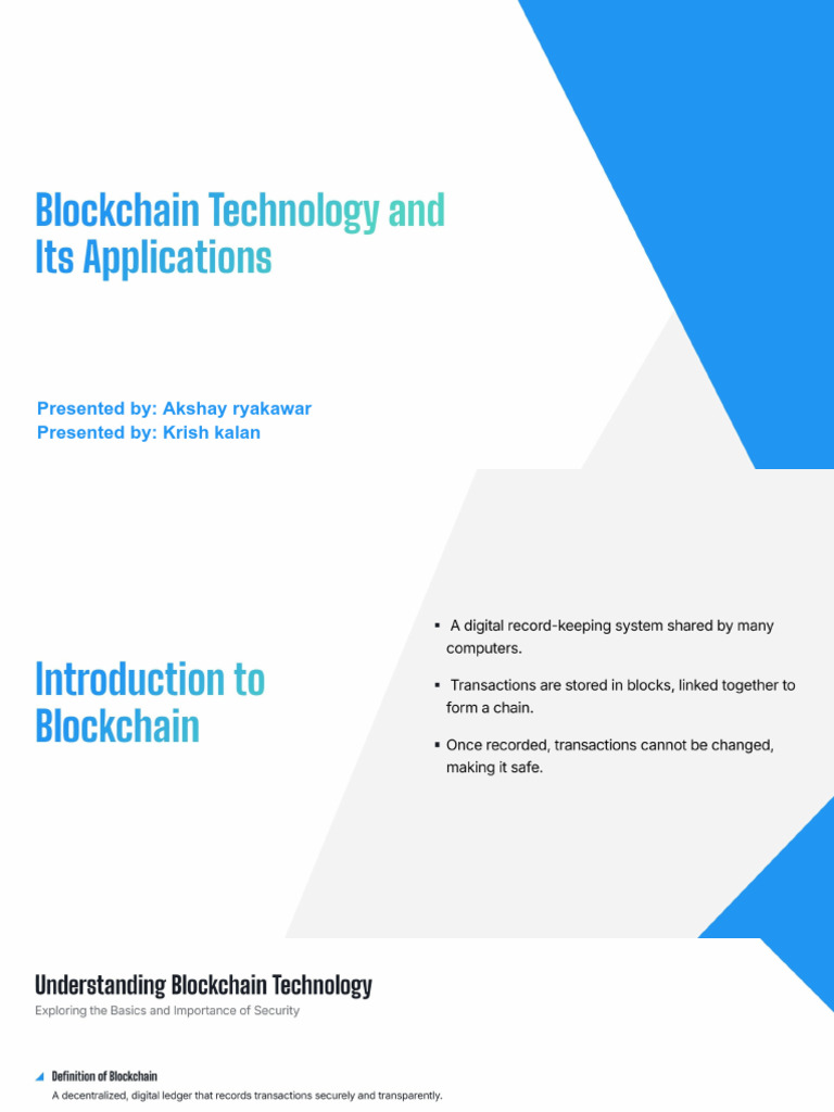 Blockchain PDF | PDF