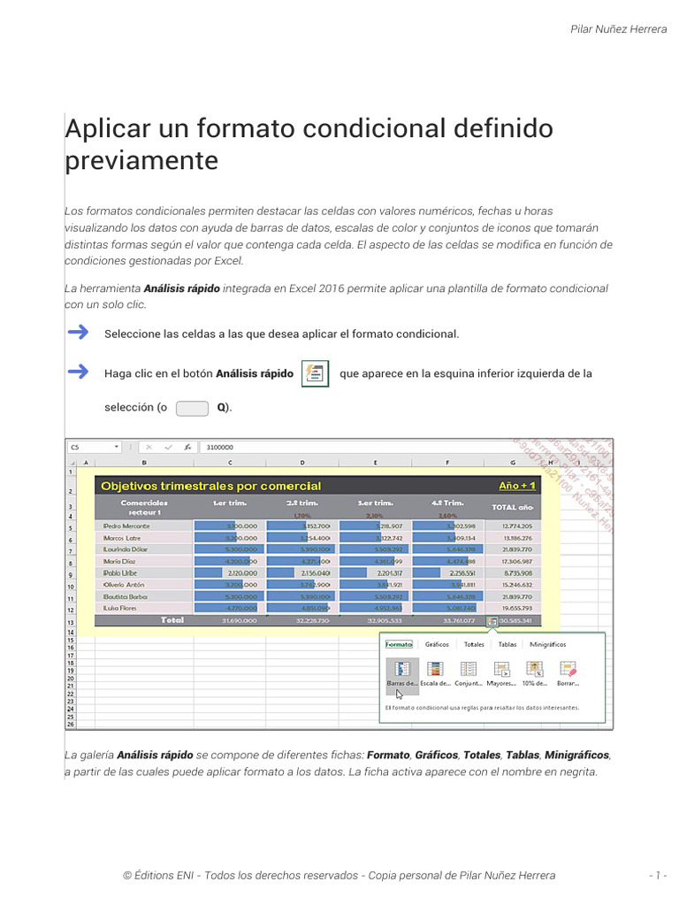 Formato condicional | PDF | Informática