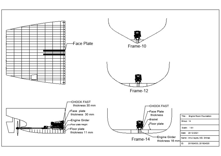 Engine Foundation | PDF