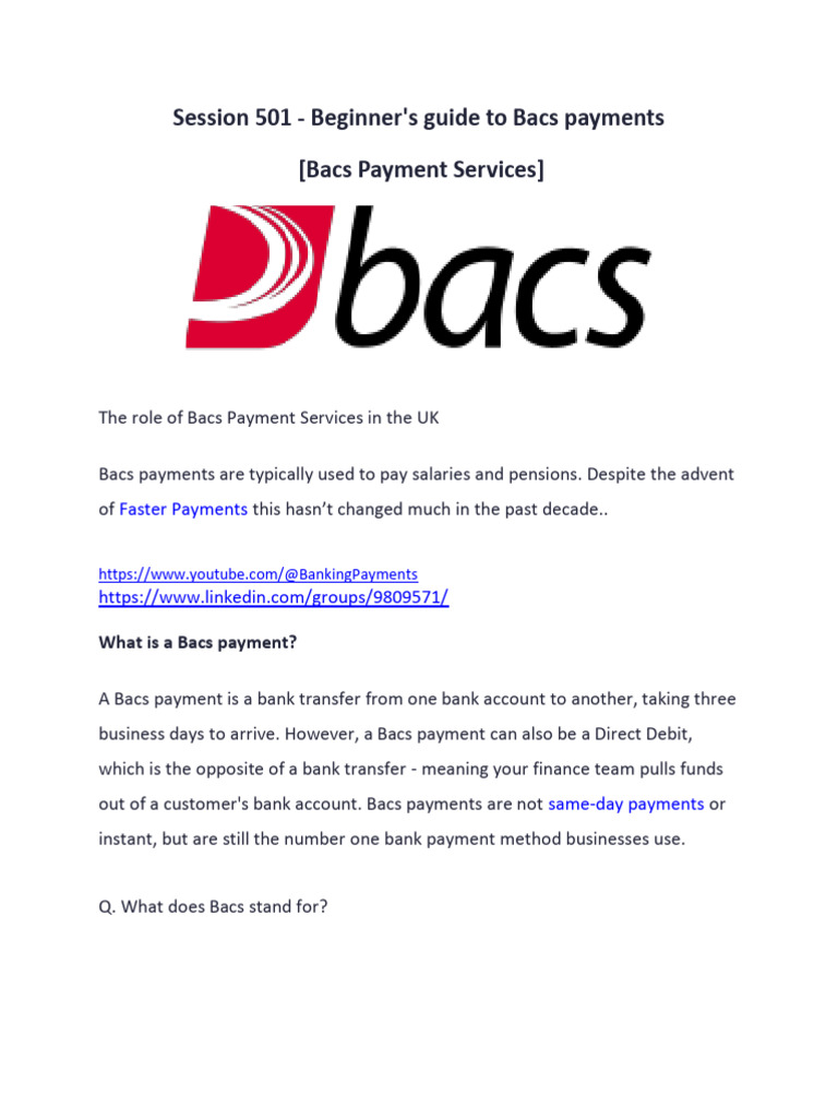 BACS Payment UK 1744334842 | PDF | Debit Card | Credit Card
