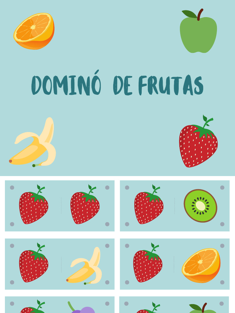 Dominó de Frutas | PDF