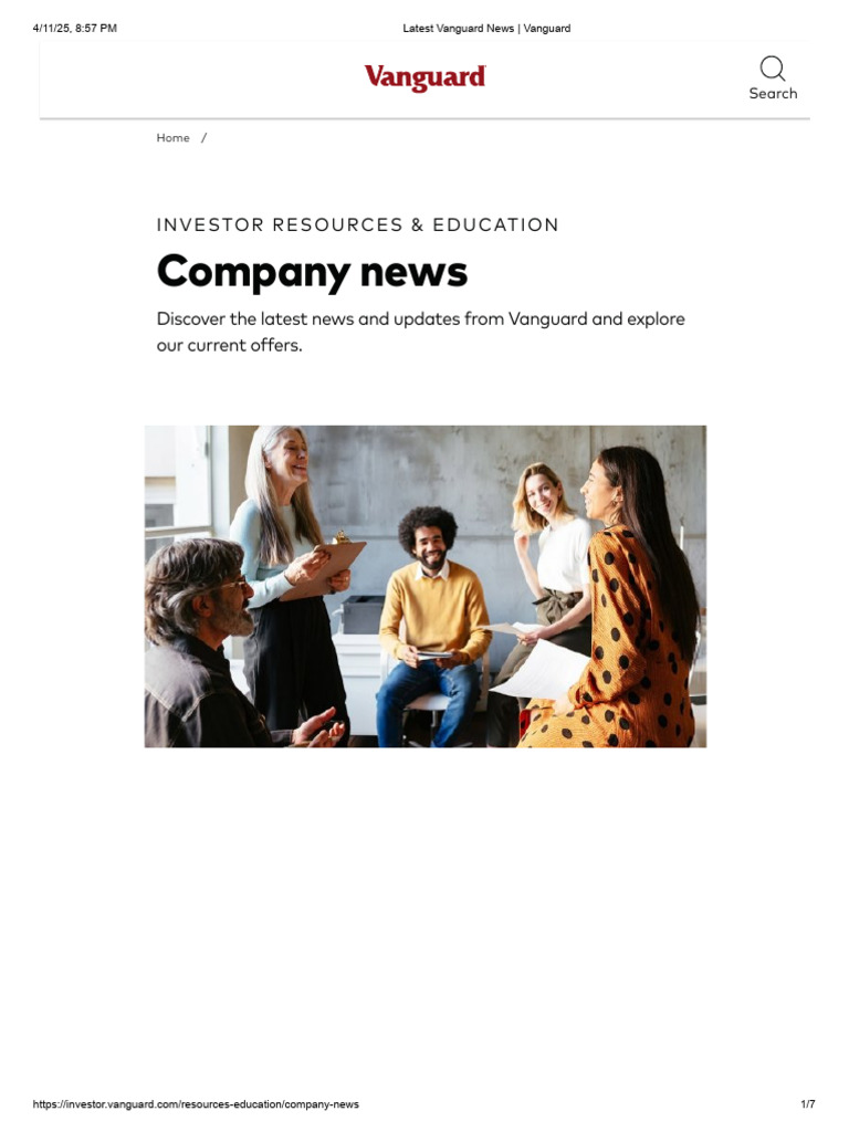 Latest Vanguard News - Vanguard | PDF | The Vanguard Group ...