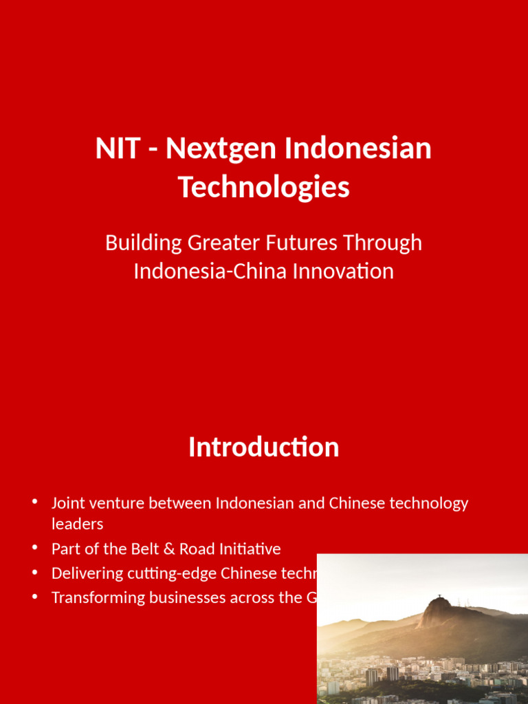 NIT: Indonesia-China Tech Solutions | PDF | Innovation | Tencent