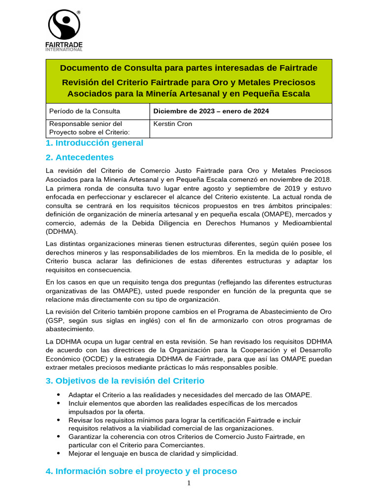 Final Consultation Document 2 Phase Gold Standard Review SP LGD | PDF ...