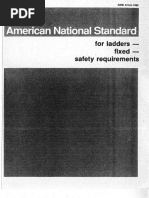ANSI-ASC A14.3-2008 Ladders-Fixed-Safety Requirements | PDF | Ladder | Structural Load