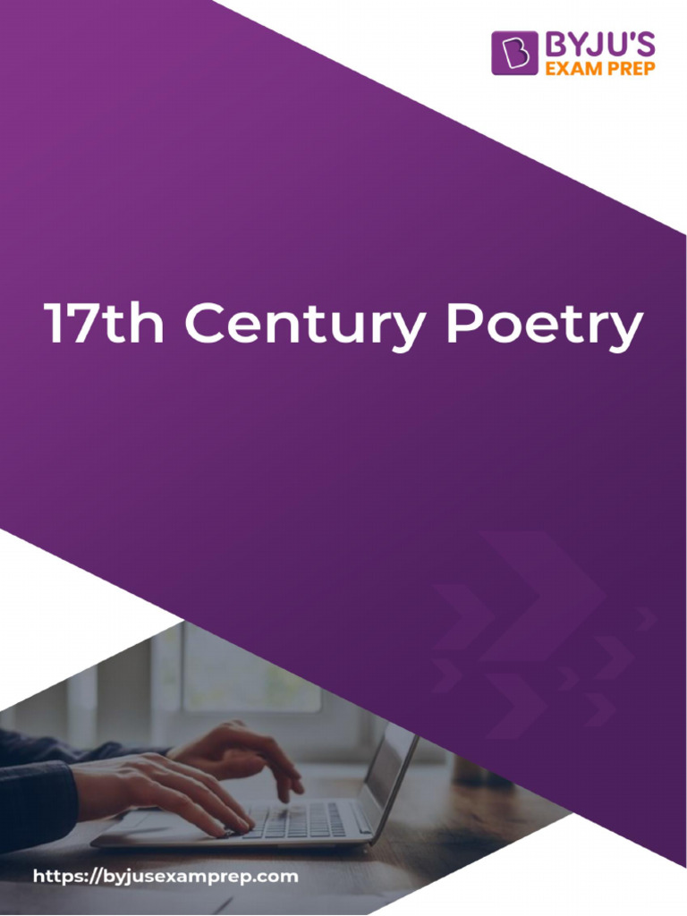 17th_century_poetry_631674352838891 | PDF | John Dryden