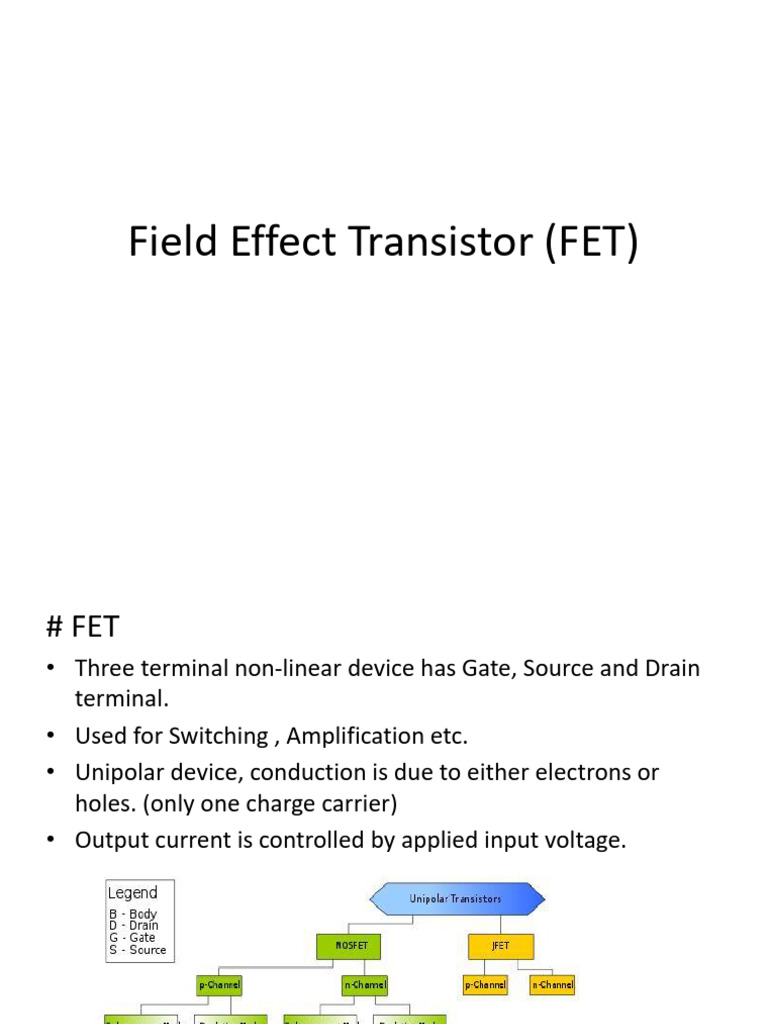 Field Effect Transistor | PDF
