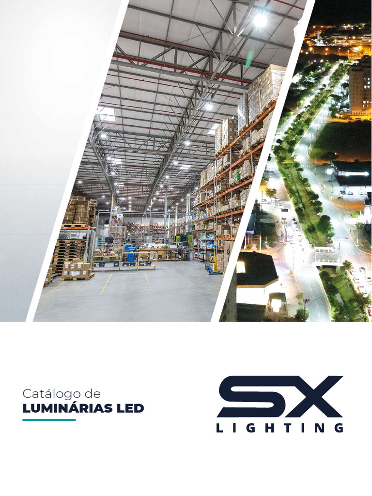 DEZ24 Catálogo de Luminárias LED - SX Lighting | PDF | Iluminação ...