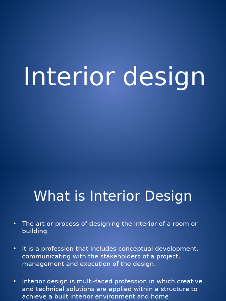 Interior Design | PDF | Interior Design | Design