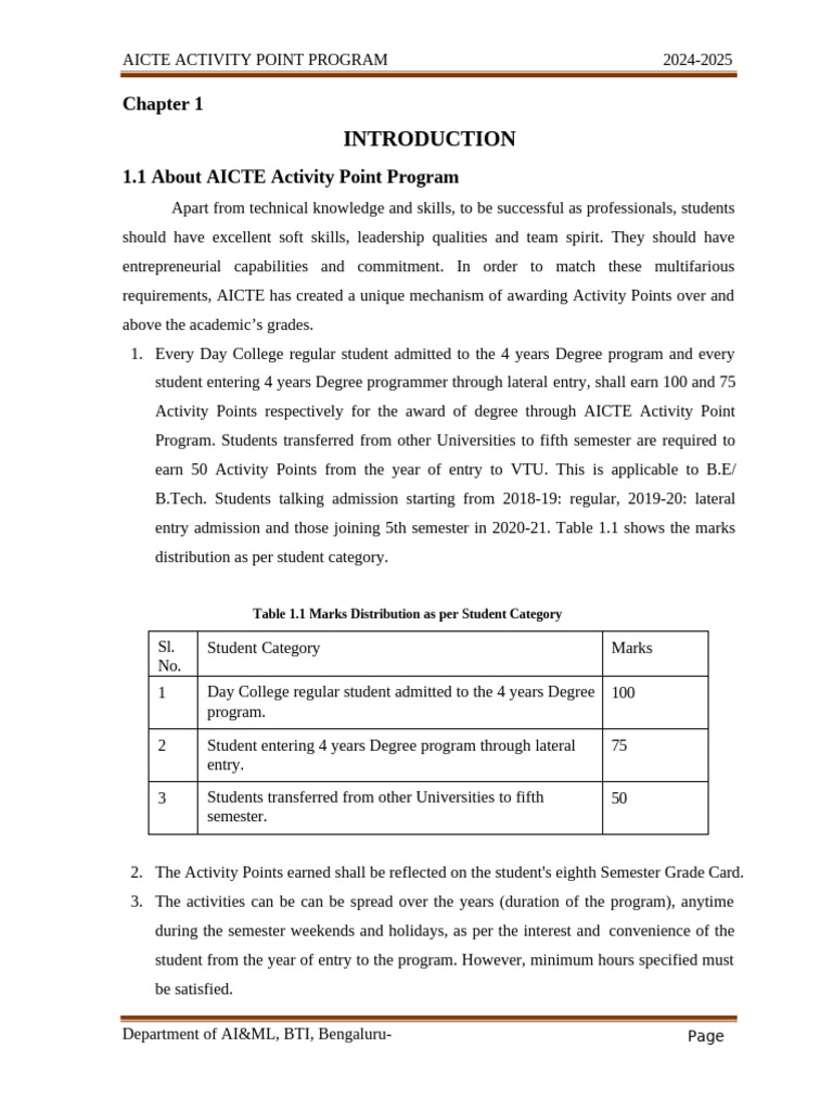 AICTE Activity Points for Water Conservation | PDF | Water Conservation ...