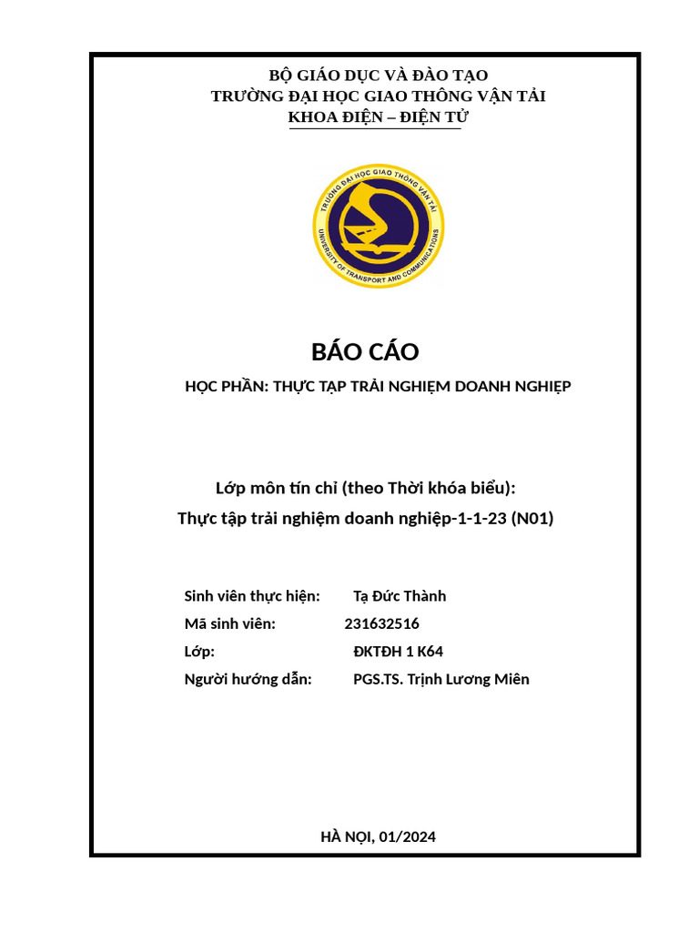 TaDucThanhLopTDH1K64.baocaothuctap | PDF