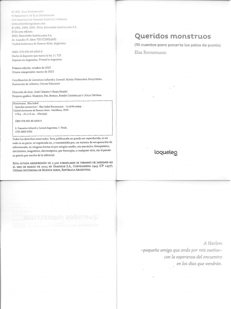 Queridos Monstruos $6800 | PDF