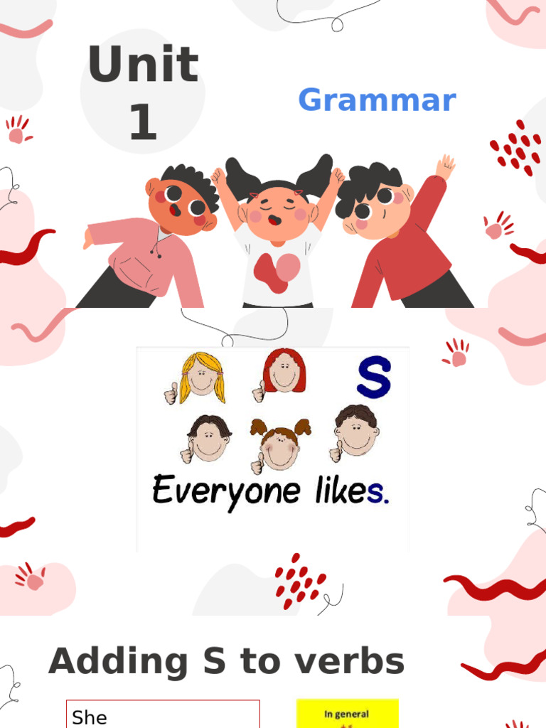 Unit 1_ESL _ Grammar Extra Lesson (1) | PDF