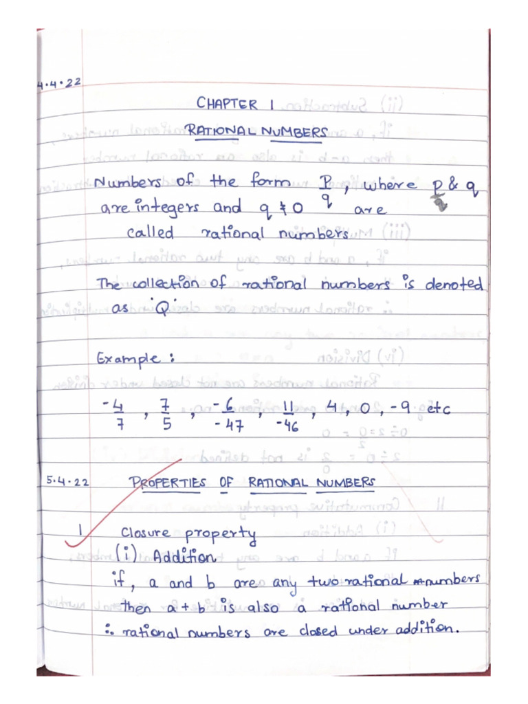 Math Notes | PDF