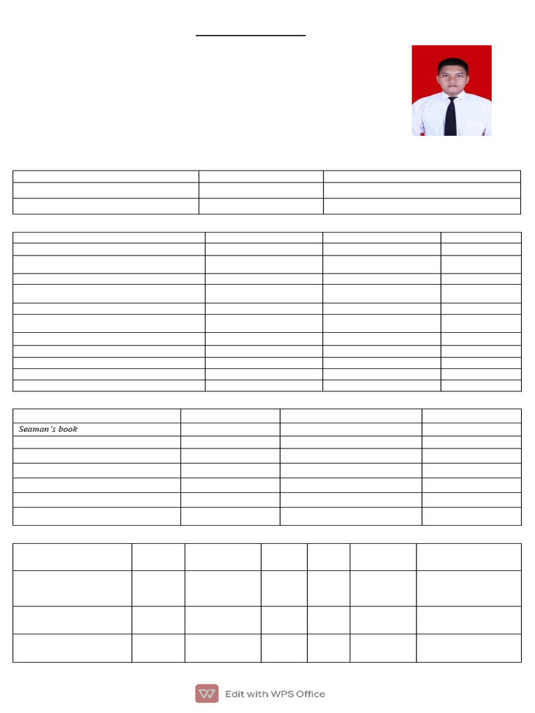 CV - Dadang Susilohadi - 3rd Engineer | PDF | Shipping | Water Transport
