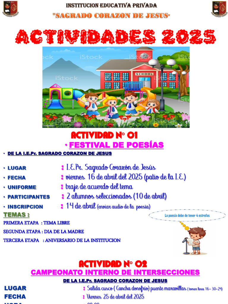 Reunion para Las Actividades 2025 | PDF