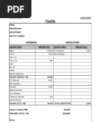Salary Breakup and CTC Structure | PDF | Pension | Salary