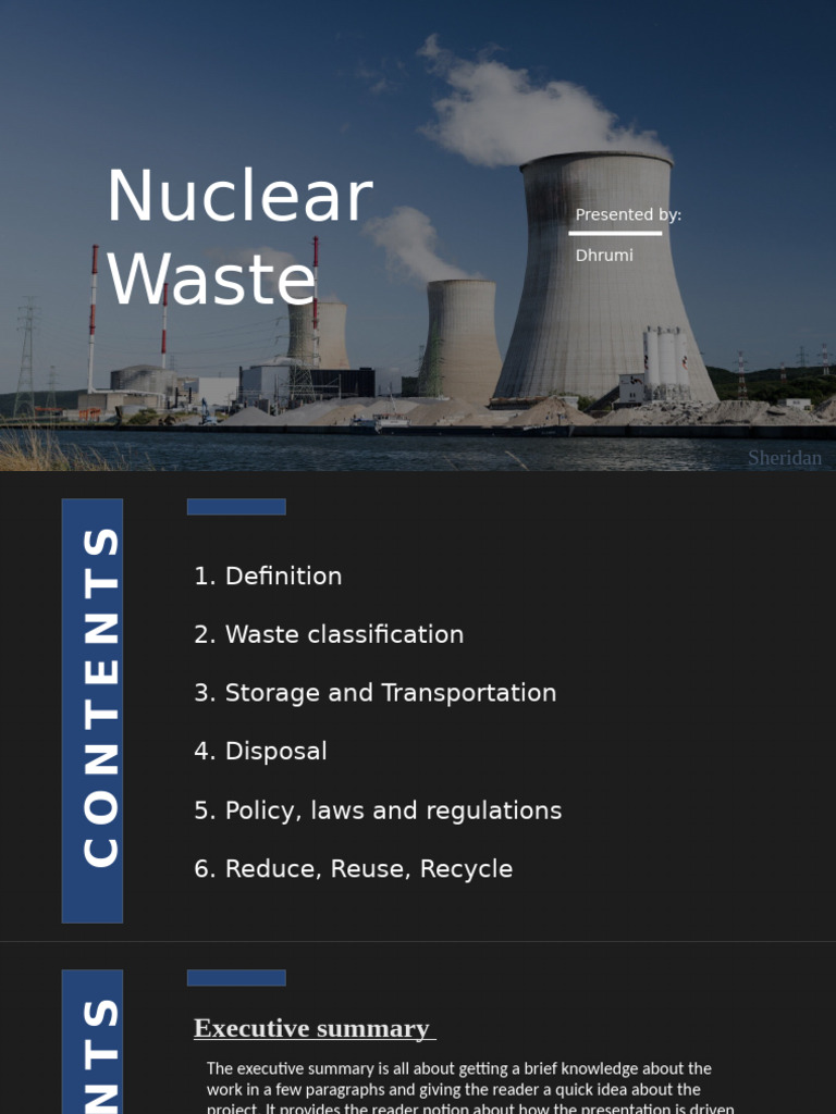 Nuclear Waste | PDF | Radioactive Waste | Waste
