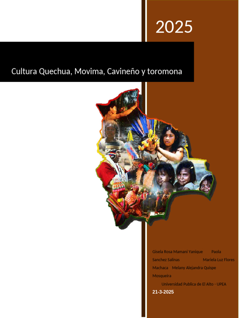 Culturas Quechua, Movima, Cavineño y Toromona | PDF | Imperio Inca