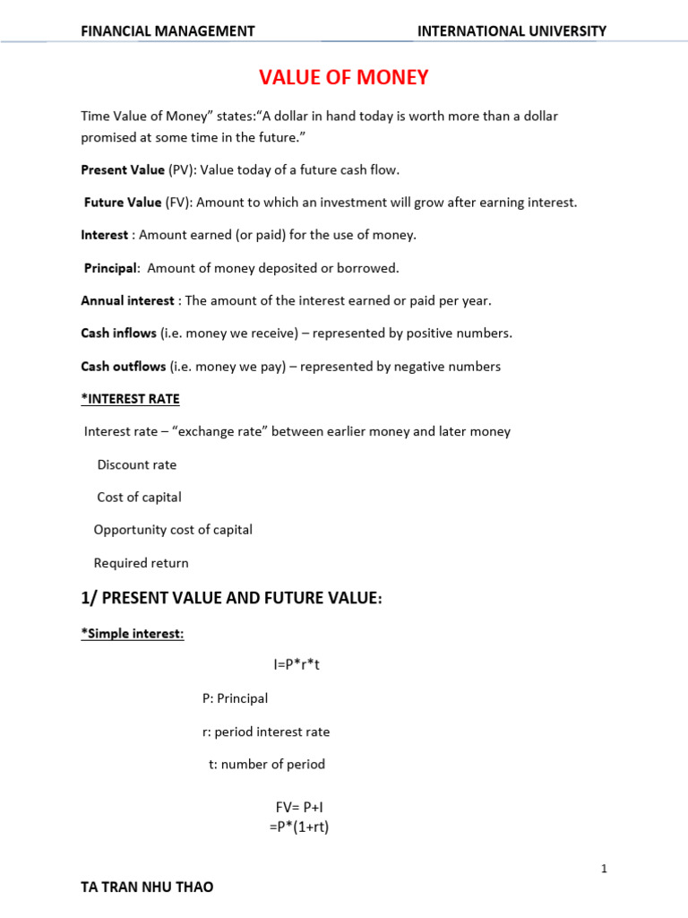 Review Mid Term Fundamentals Management (TVM+BOND+STOCK) | PDF | Bonds (Finance) | Yield (Finance)