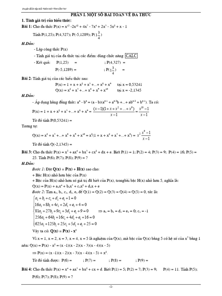 Tai lieu On tap Giai toan may tinh | PDF