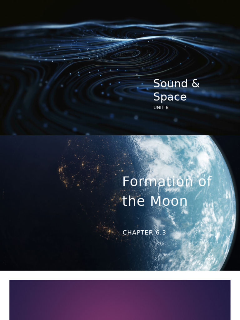 Formation of Moon 6.3 | PDF | Moon | Formation And Evolution Of The ...