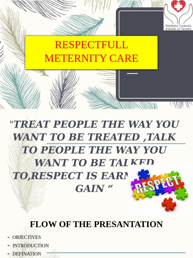 Respectful Maternity Care (SYMPOSIUM) | PDF | Patient | Autonomy