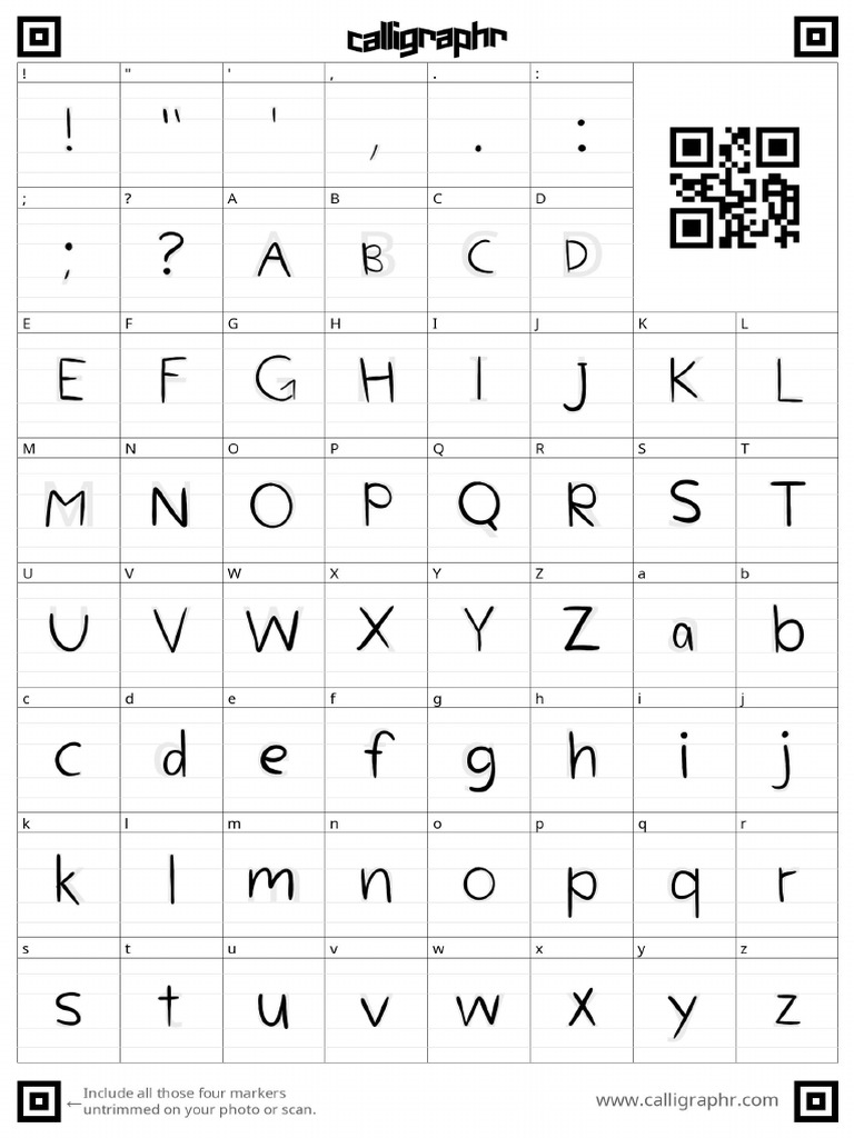 Calligraphr-Template_1 | PDF