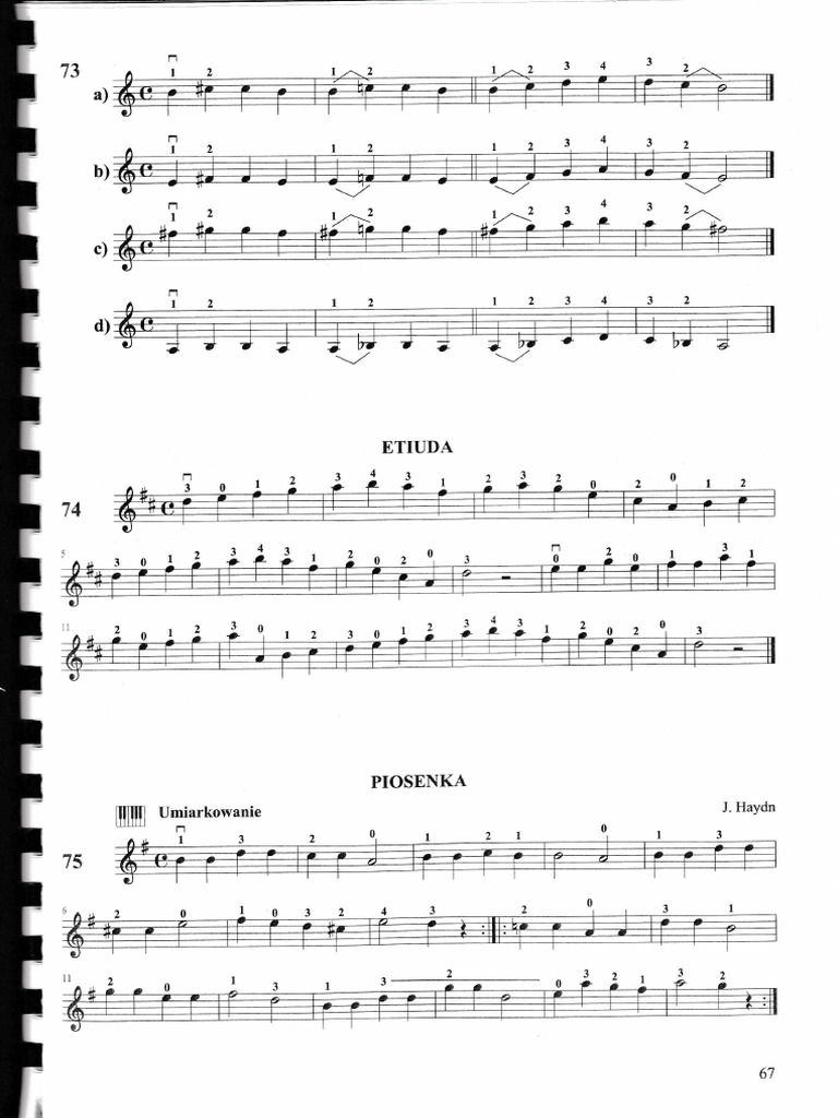 A. Cofalik - Etiuda Nr. 74 | PDF